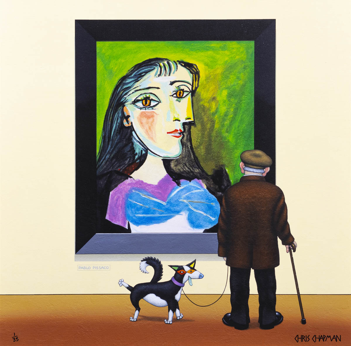 Chris Chapman Paintings - Wyecliffe Original Art