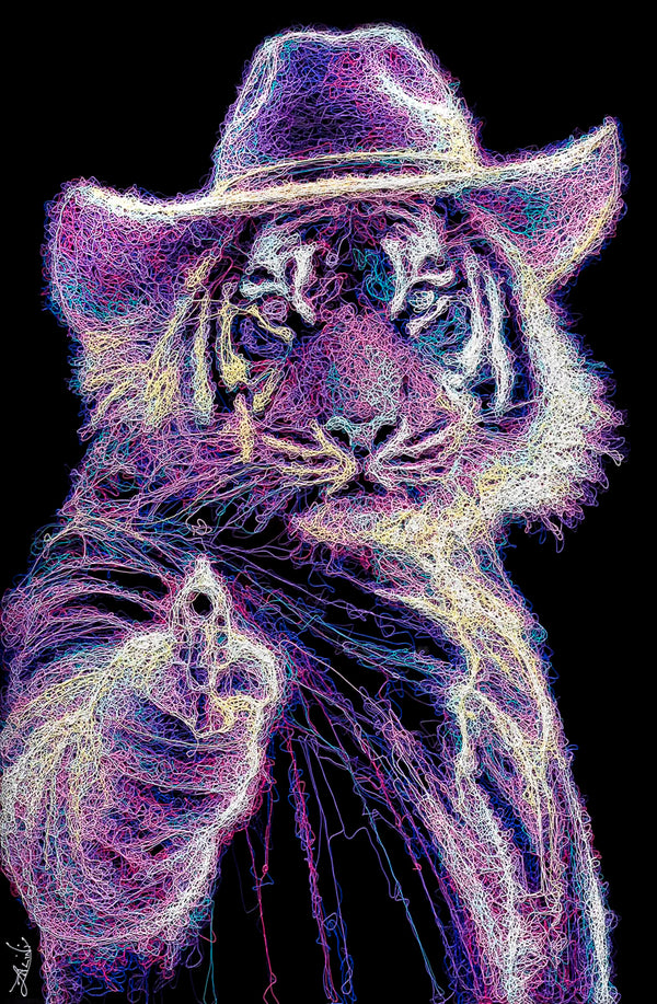 Hand It Over - Original by Zalini – Wyecliffe Original Art
