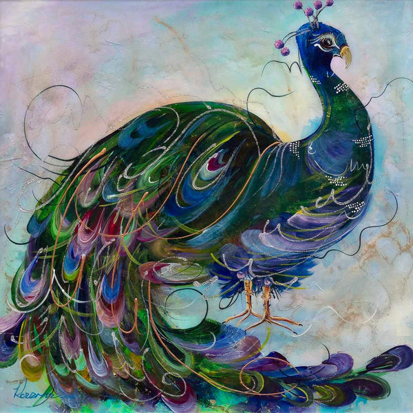 Life's Too Colourful To Be Dull - Original By Rozanne Bell SOLD ...
