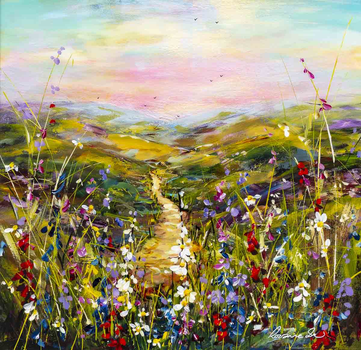 Kerry Darlington Original Art - Wyecliffe Original Art