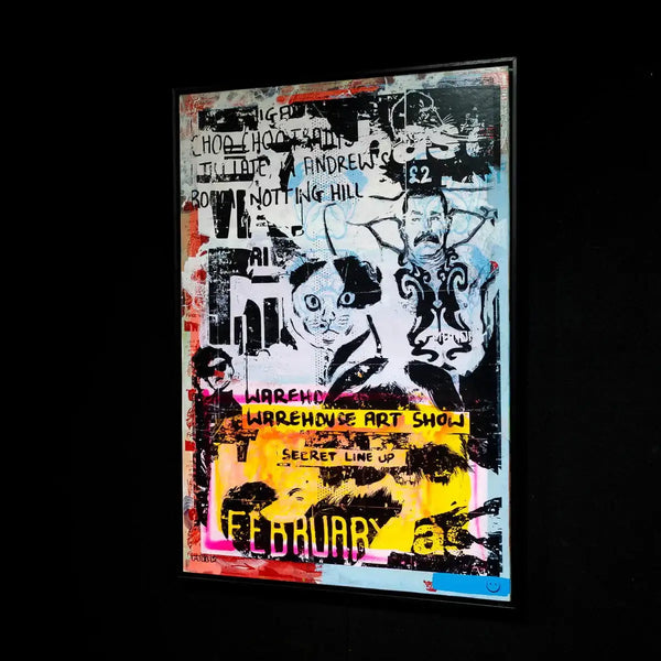 Secret Warehouse Art Show 1- Original by Andrew Milk - Wyecliffe ...