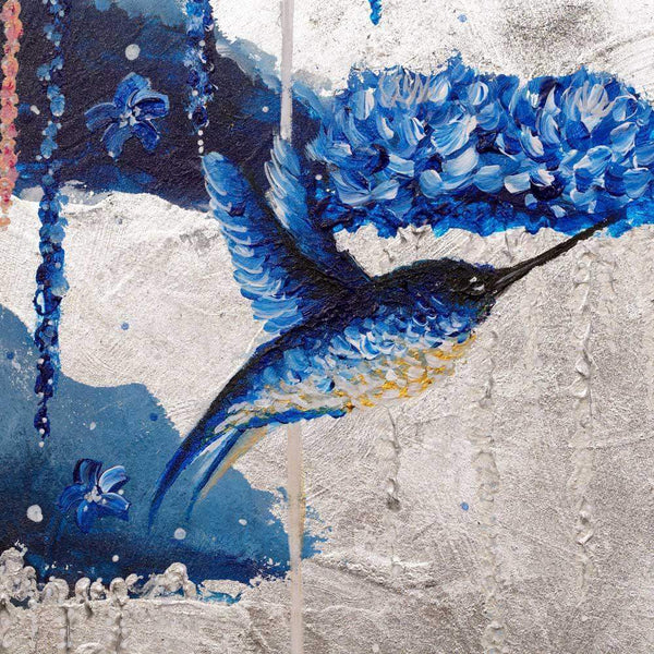 A New Light - Original Hummingbird Painting by Becky Smith - Wyecliffe ...