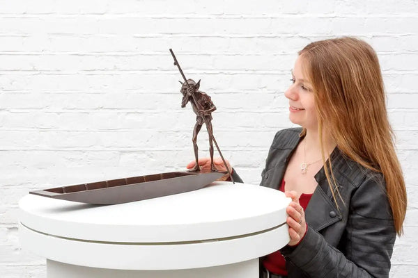 Ferryman - Bronze Sculpture (Miniature) - Edition by David Goode ...