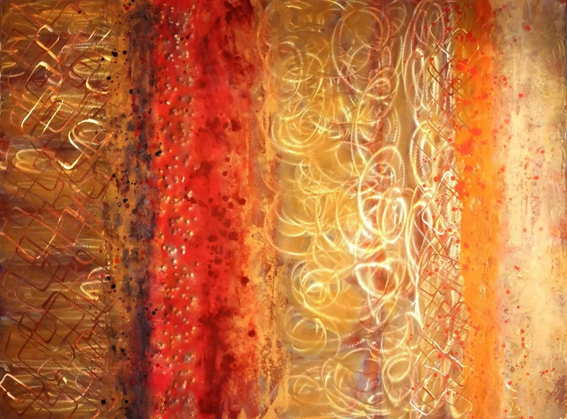 Ken Rausch - Copper Blaze – Wyecliffe Original Art